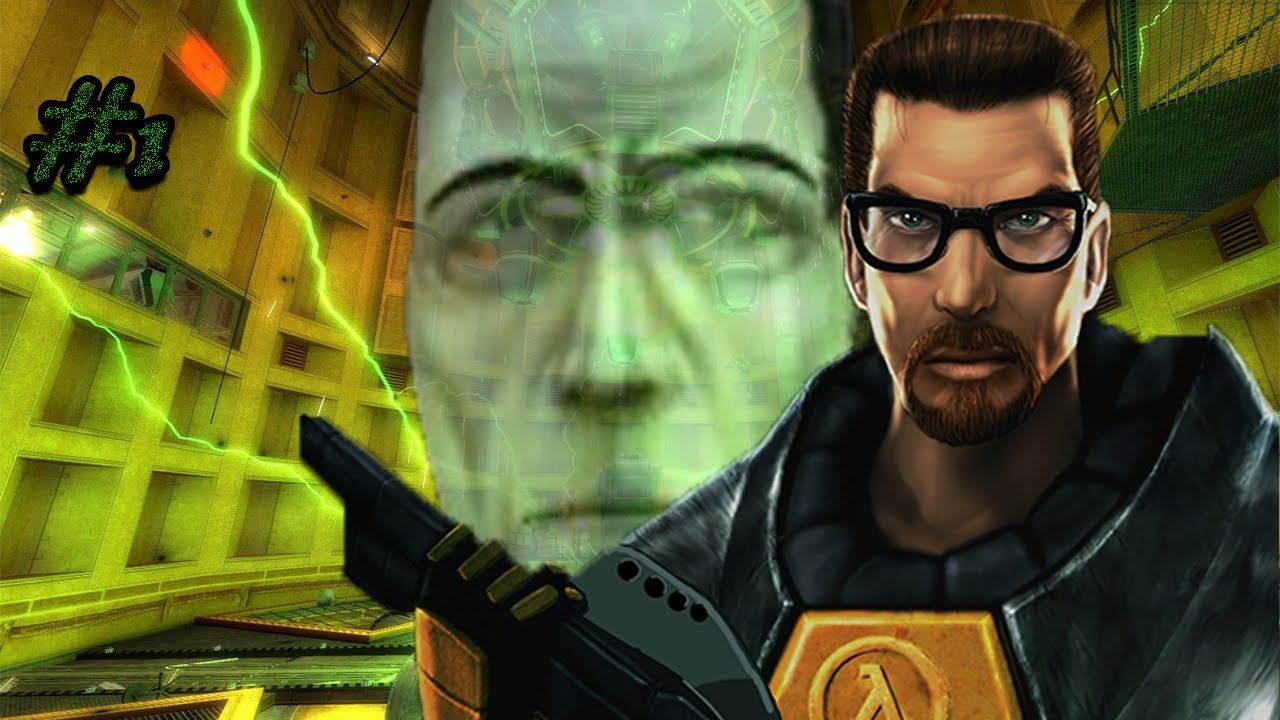 Half-Life | Gameplay (#1) | Gordon Blows up microwave - YouTube