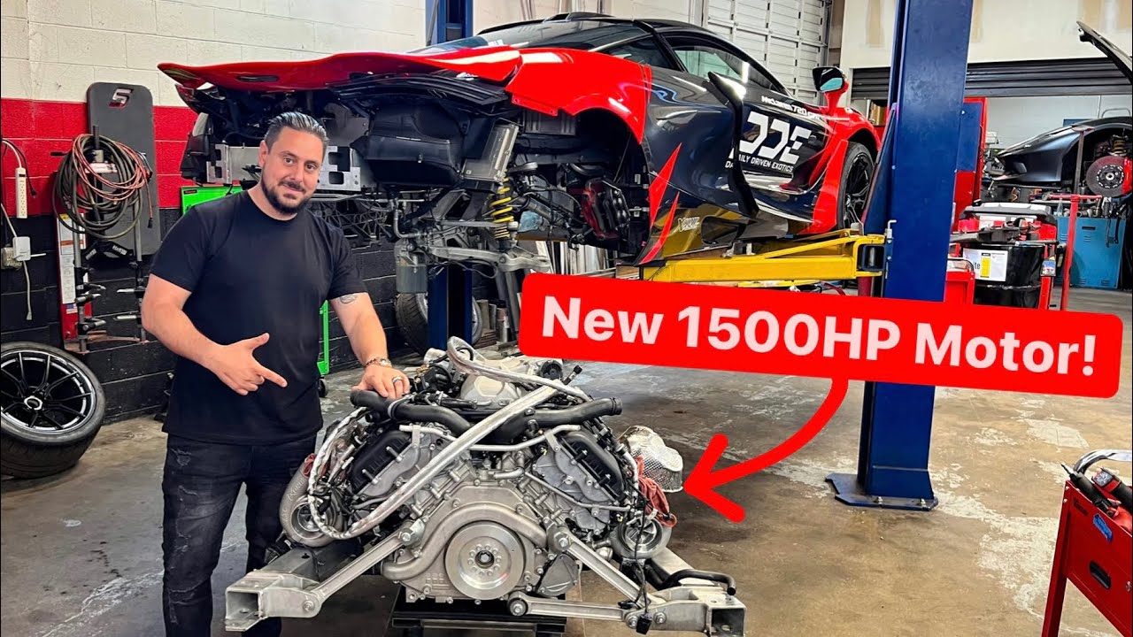 MY NEW MCLAREN 720 GTR 1500 HP TWIN TURBO MOTOR IS … - YouTube