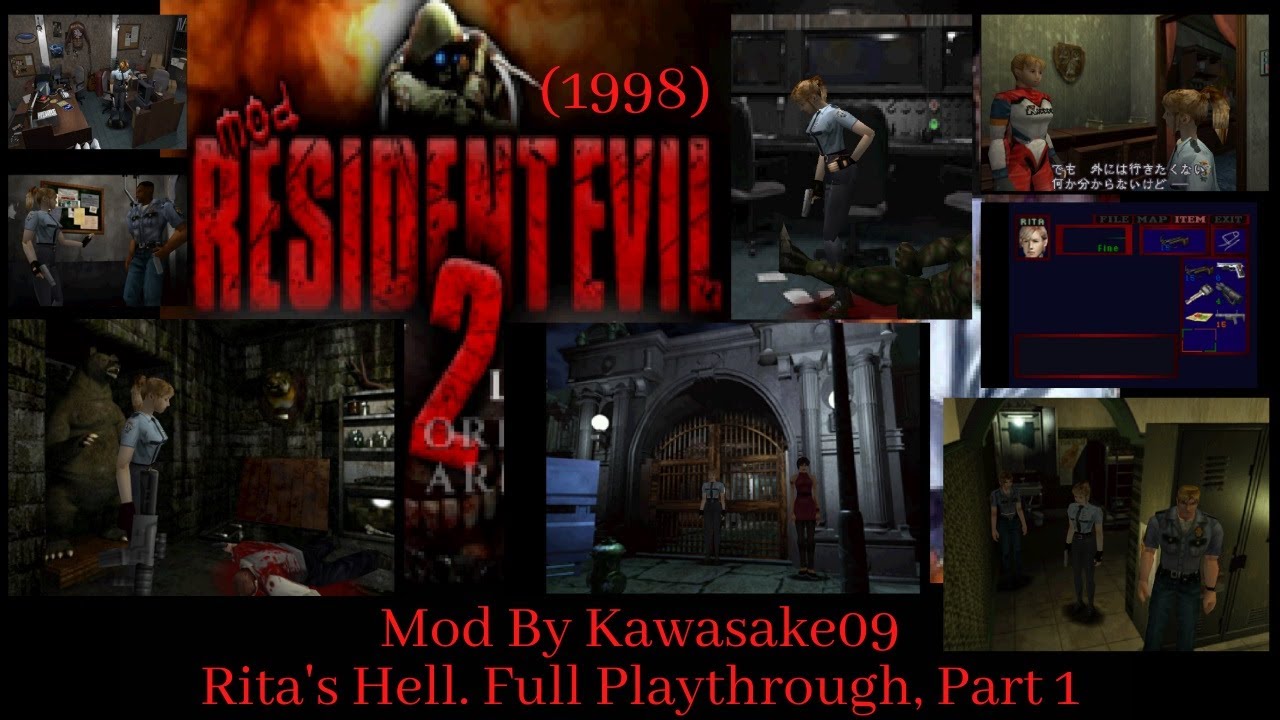 Resident Evil 2 (1998) Mod. Rita's Hell. By Kawasake09. Full ...