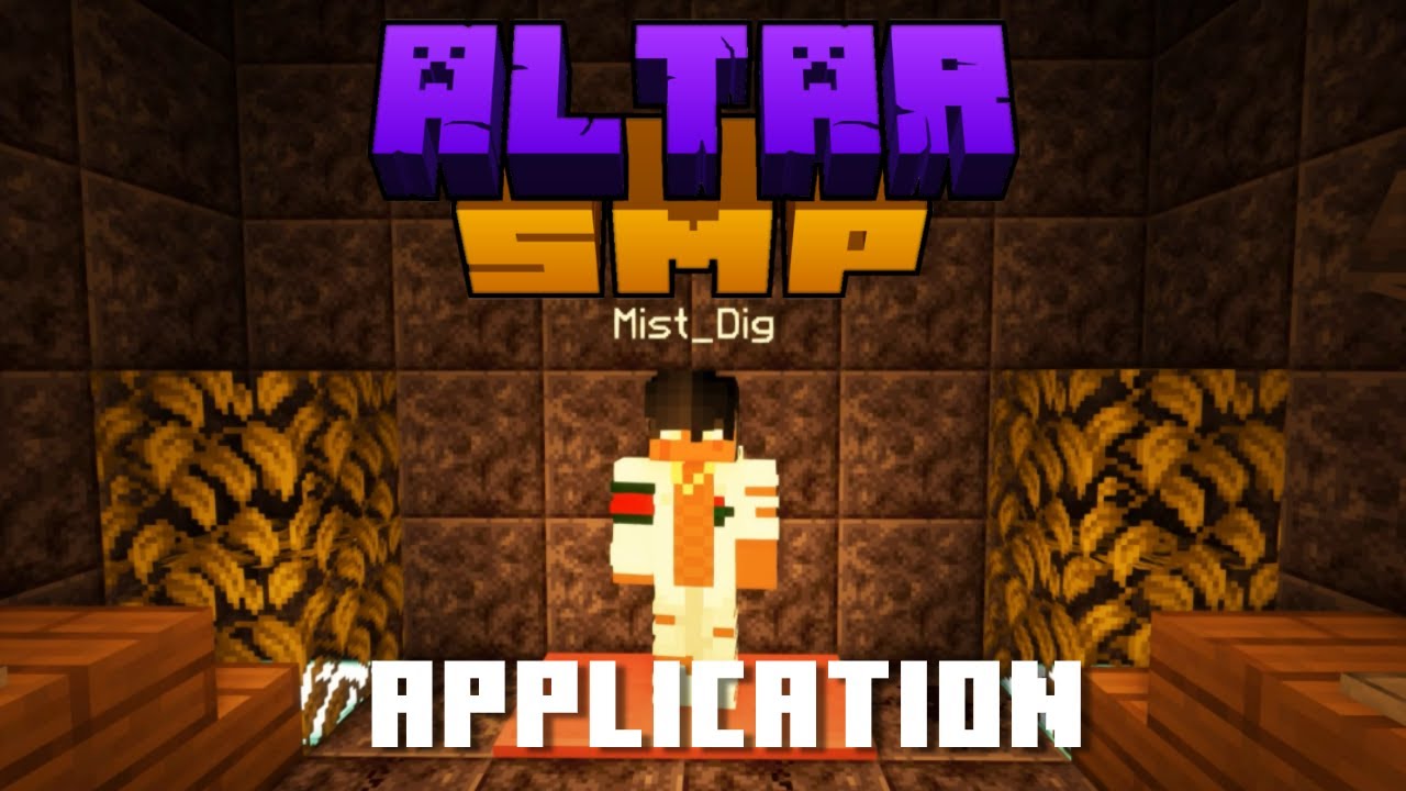 Altar SMP Application.. - YouTube