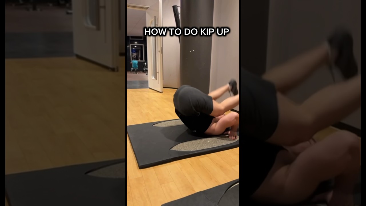 Kip up tutorial - YouTube