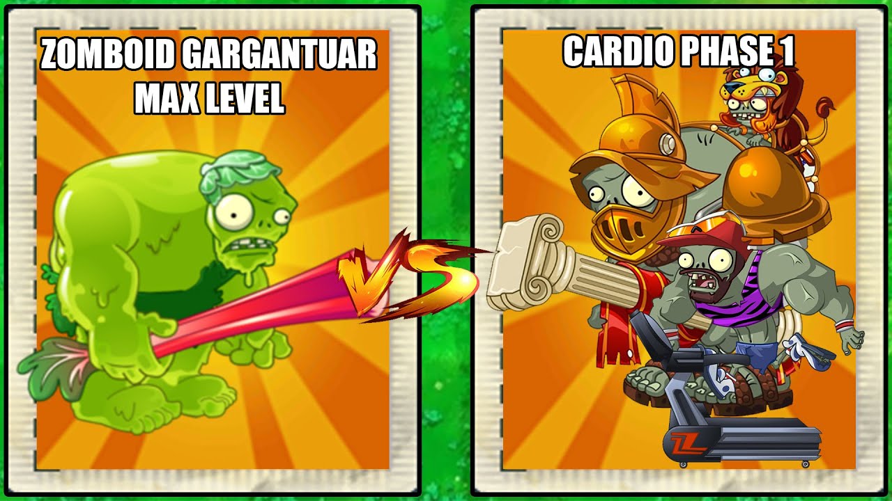 Plants Vs Zombies 2 | Who Will Win? | ZOMBOID (Max Level) Vs All ...