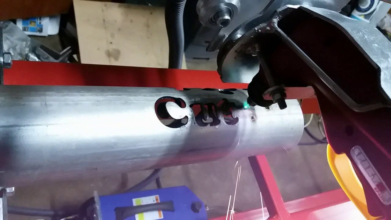 CNC Plasma Pipe Cutter - YouTube