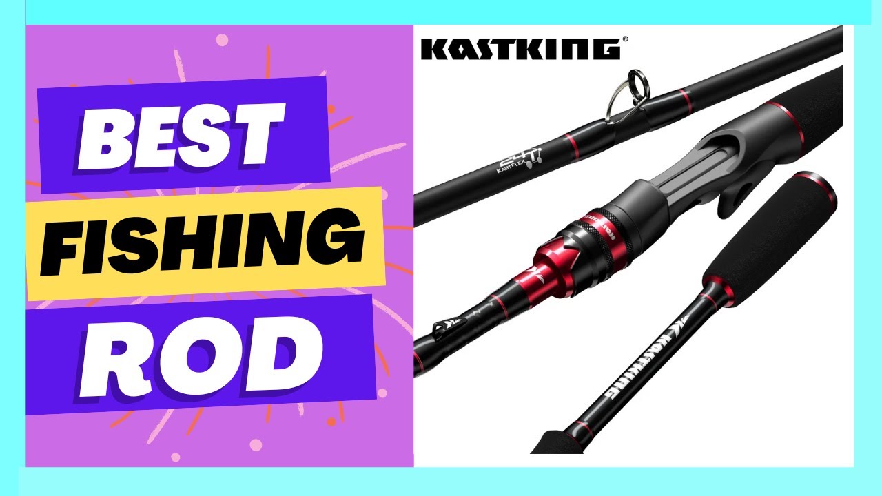 KastKing Max Steel Carbon Spinning Casting Fishing Rod - YouTube