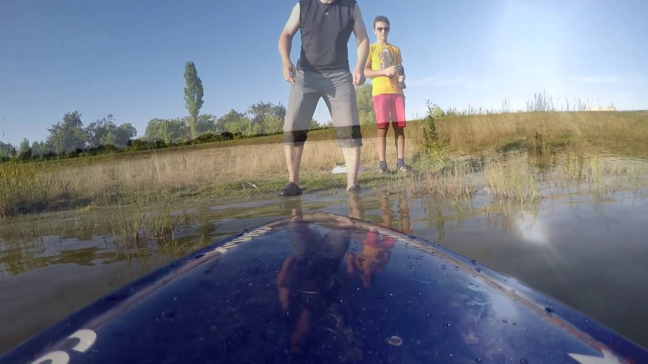 RC 26cc boat recorded with GoPro Hero 4 - YouTube