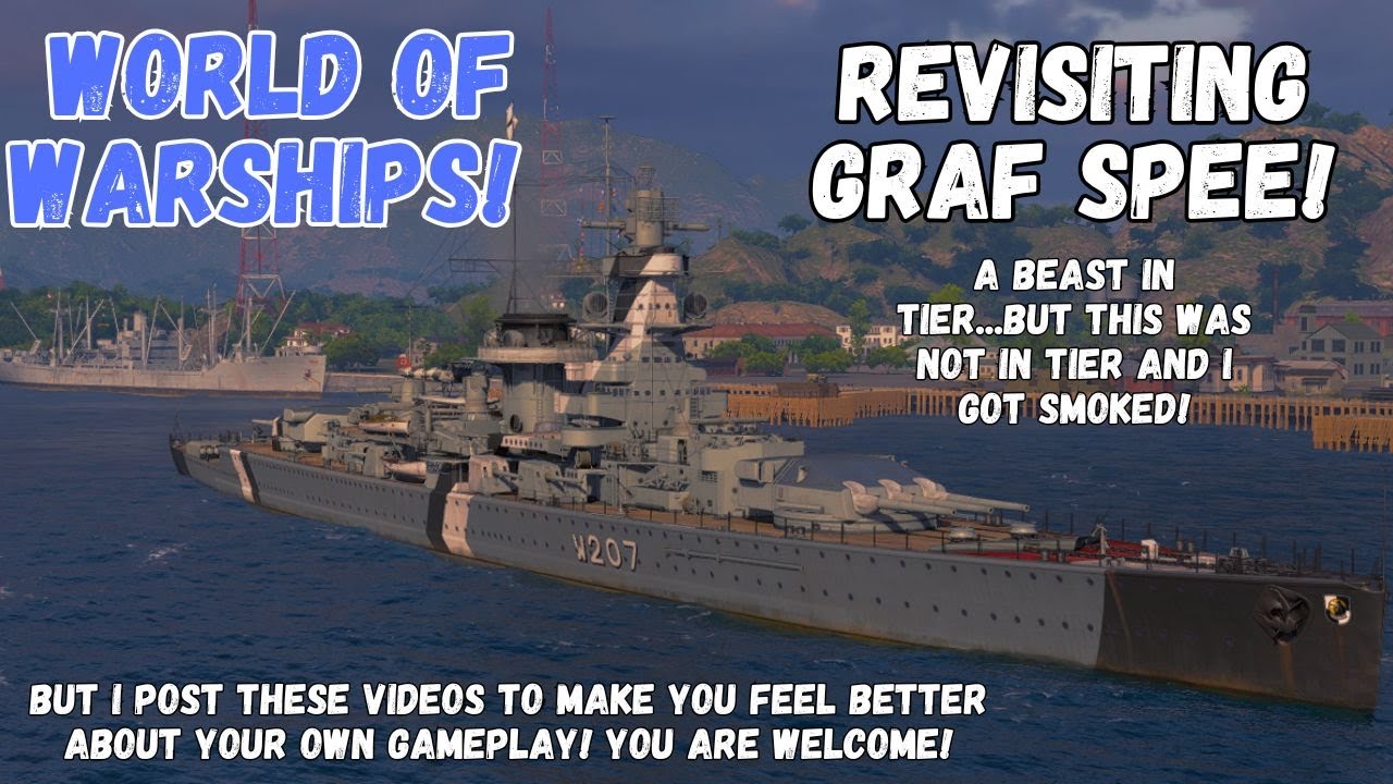 World of Warships - Dreadful Graf Spee game! I mean it was fast and ...