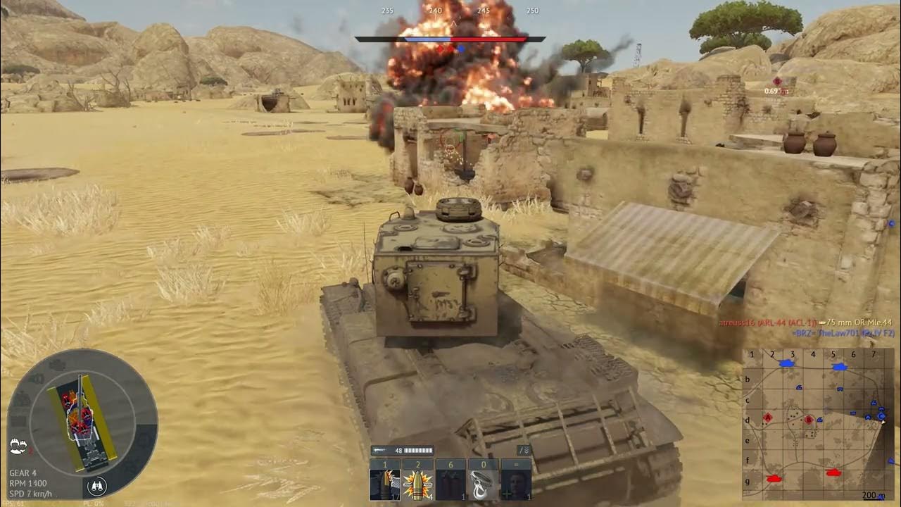 Captured KV-2 Heavy Tank, War Thunder - YouTube