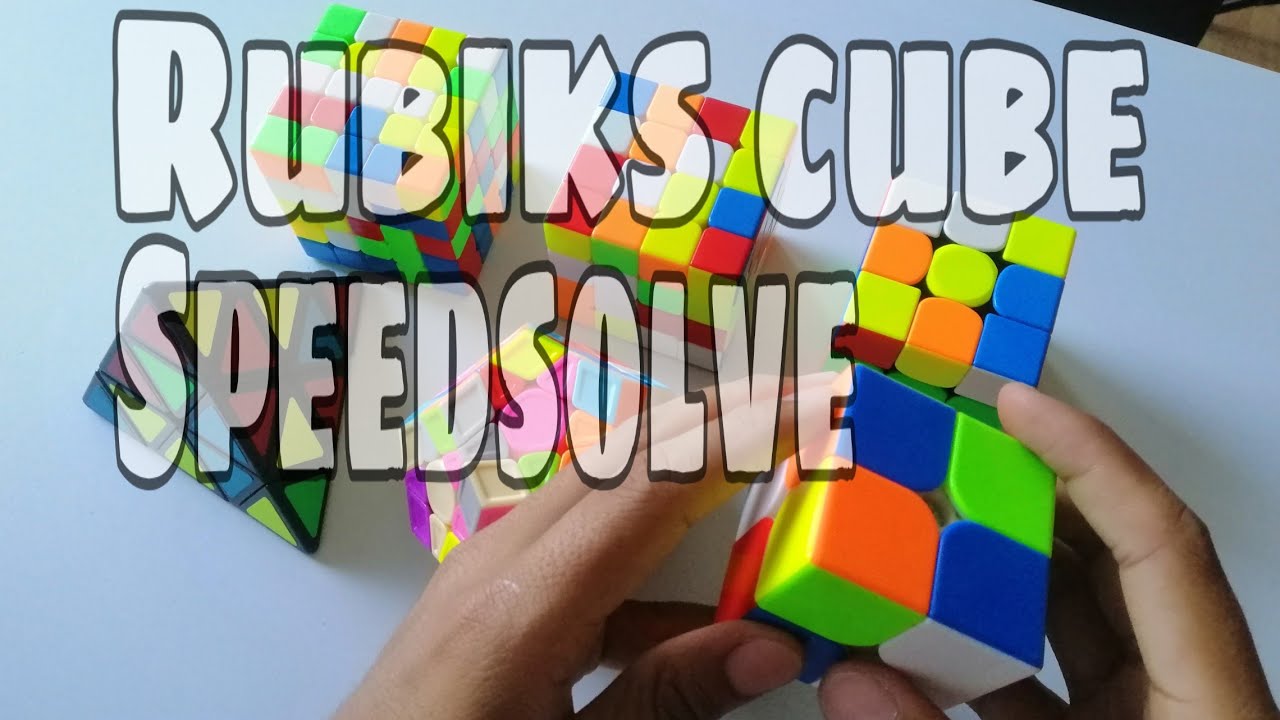 Rubiks Cube Speedsolve | TAGALOG - YouTube