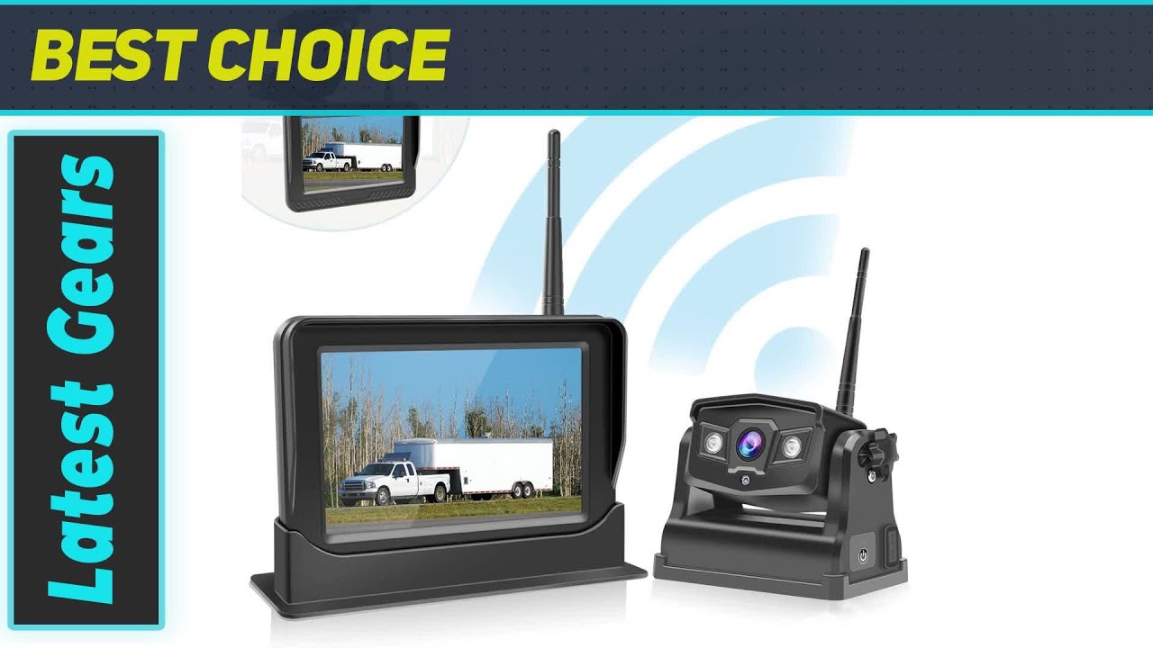 Magnetic Wireless Backup Camera VC-5G: Best Easy Install HD Solution ...