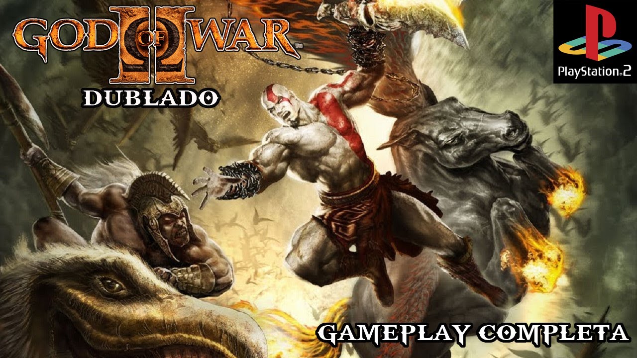 God of War 2 Dublado PS2 Gameplay Completa - YouTube