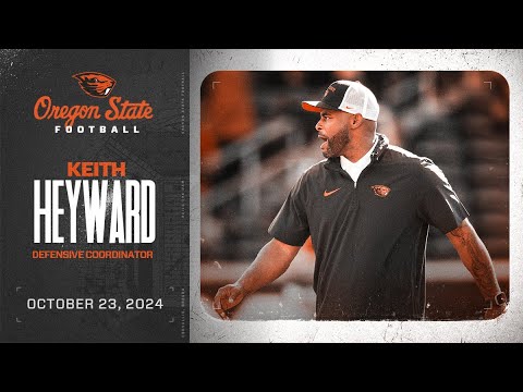Oregon State Football Interview: Keith Heyward (10/23/24) - YouTube