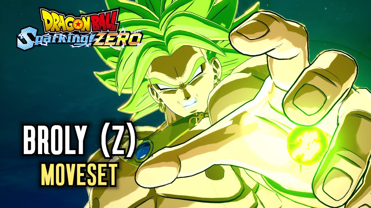 DRAGON BALL: SPARKING! ZERO (ITA) - Broly (Z) Moveset - YouTube