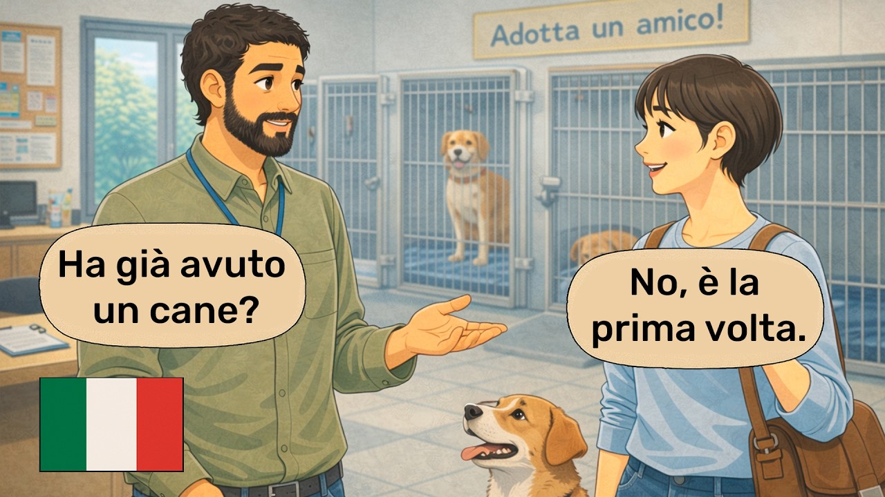 9 Simple Italian Conversations for Beginners (A1-A2) | Everyday Italian ...