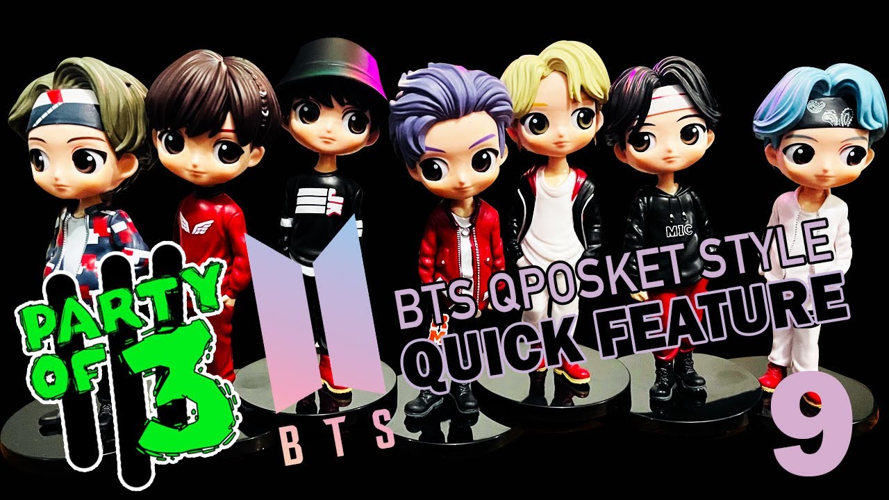 BTS MINI FIGURES UNBOXING & REVIEW - YouTube