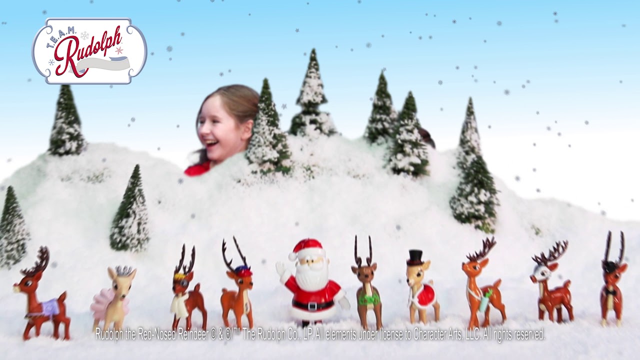 TEAM Rudolph Mini Figures TV ad - YouTube