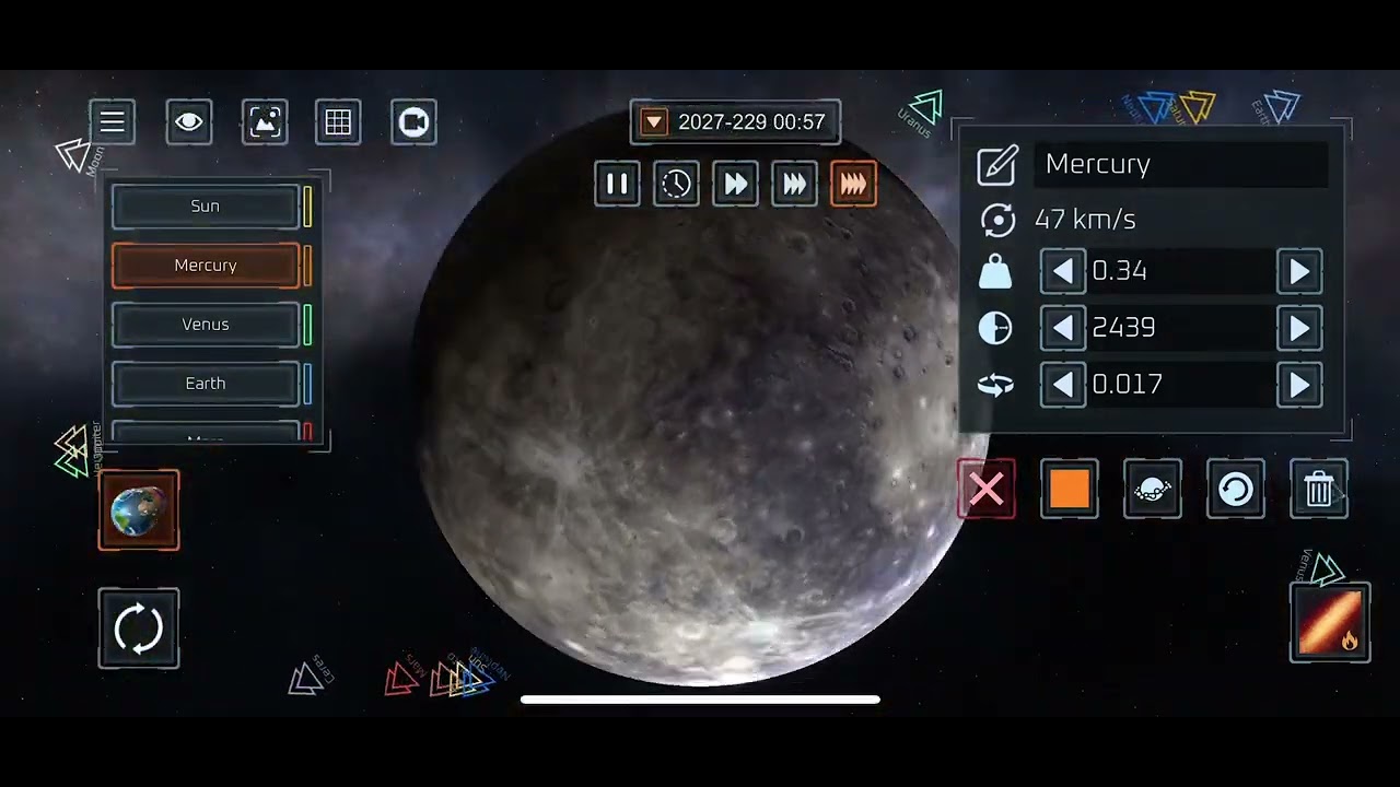Solar Smash RACE Venus VS Mercury VS Pluto - YouTube