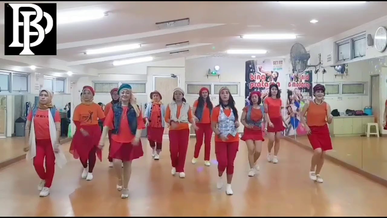 LEVITATING LINE DANCE( Heejin Kim ) Bina Pratama⭐ - YouTube
