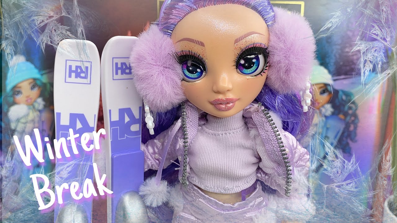 Rainbow High Winter Break Violet Willow Doll Review Zombiexcorn Youtube
