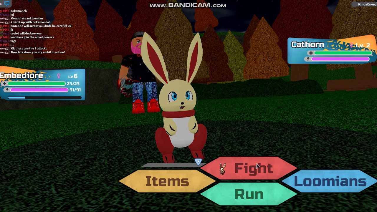 EMBITS STARTER MOVES! LOOMIAN LEGACY RELEASE! ROBLOX - YouTube
