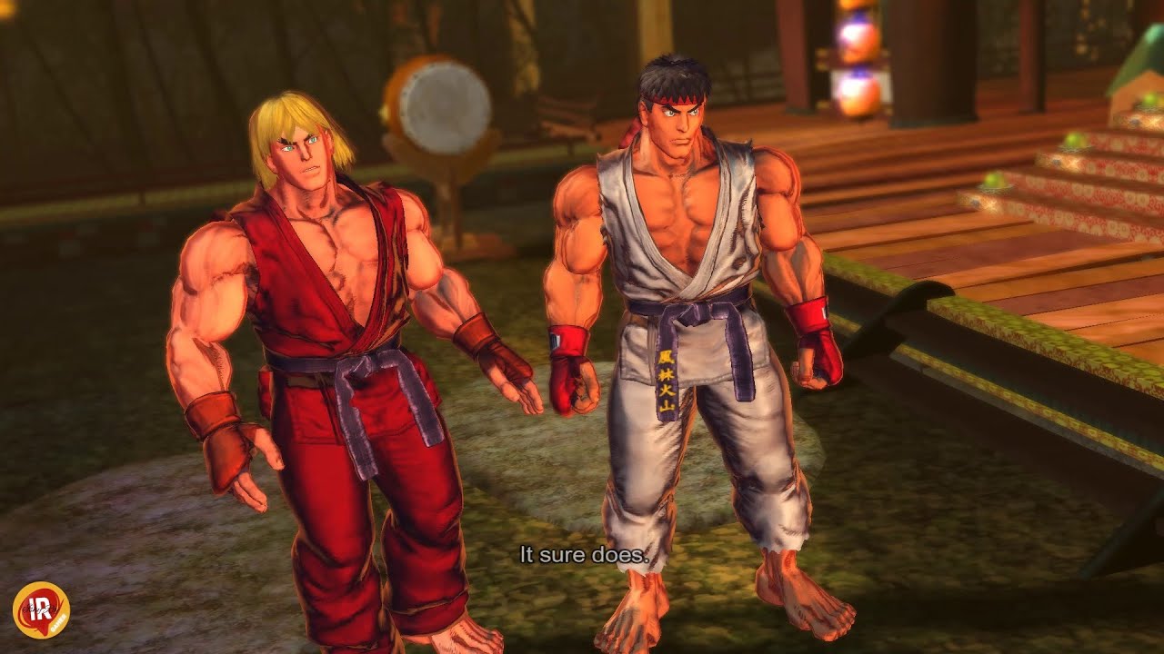 { Street Fighter X Tekken } Ryu & Ken vs Heihachi & Kuma (Vs Match ...