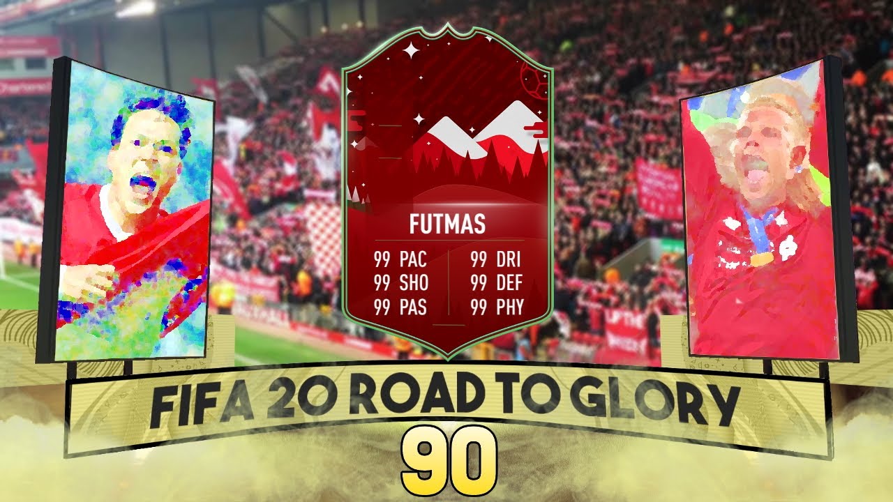 MY FIRST FUTMAS CARD COMPLETE !! | FIFA 20 RTG 90 - YouTube