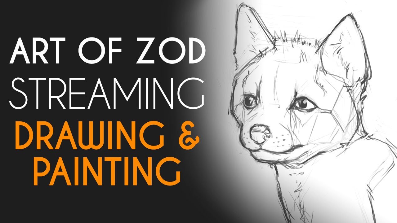 Art of Zod - Drawing and Painting - YouTube