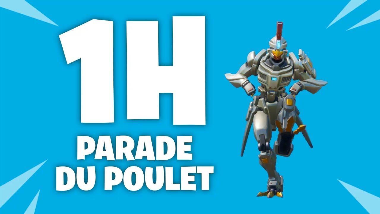 FORTNITE EMOTE "PARADE DU POULET" (1 HEURE) FORTNITE "CLUCK STRUT ...