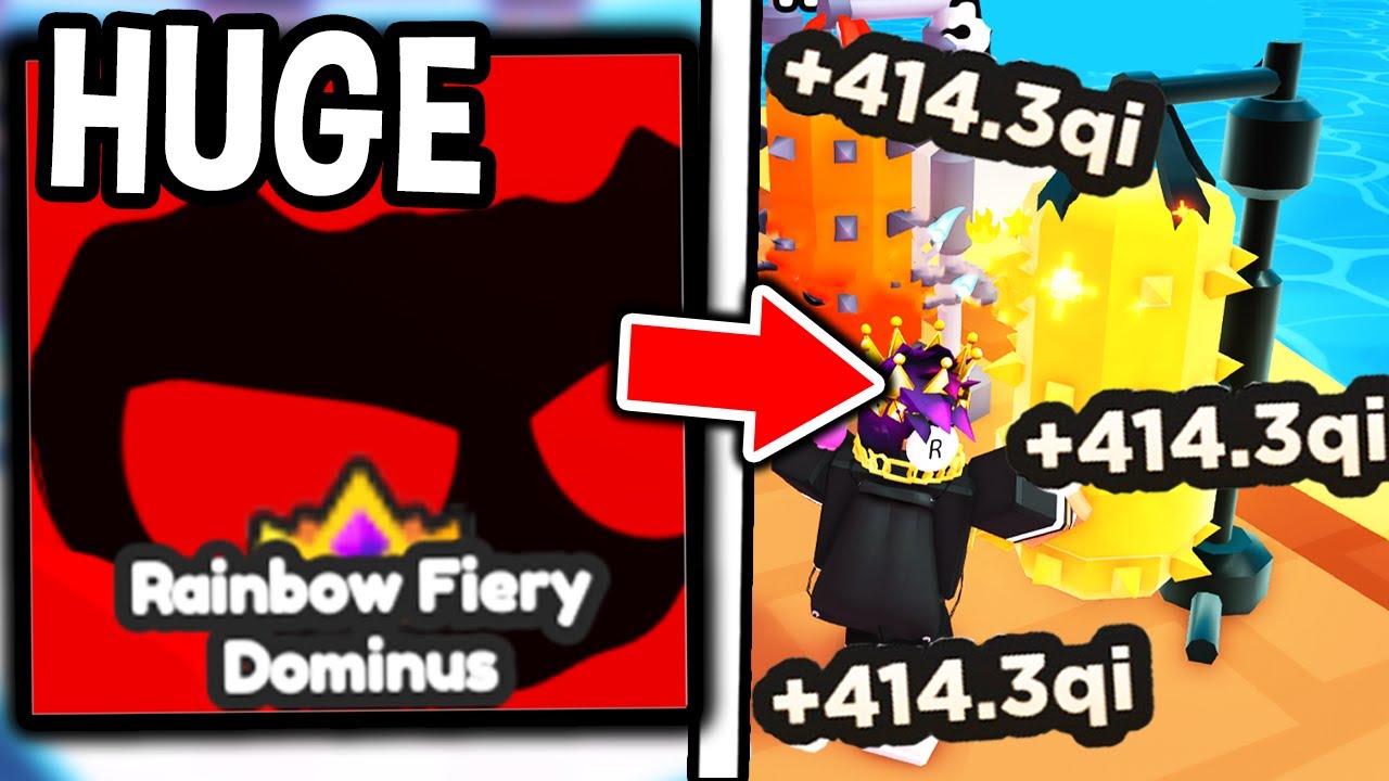 I Crafted STRONGEST FREE FIERY DOMINUS in Arm Wrestle Simulator.. - YouTube