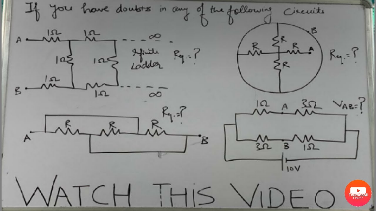 Current Electricity- Basics of Circuits 1 - YouTube