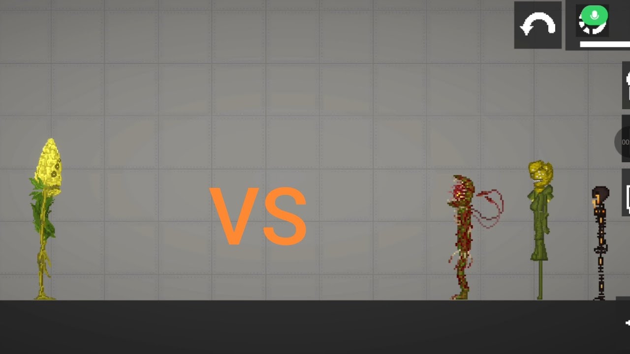 Сможет ли Mutated corn победить трёх монстров в Melon Sandbox - YouTube