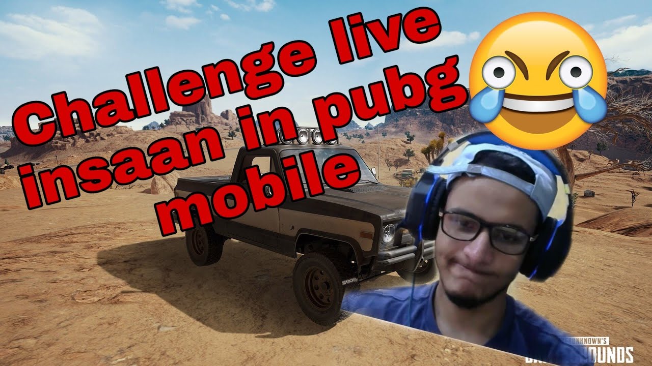 Giving challenge to live insaan in pubg mobile /pubg lite - YouTube
