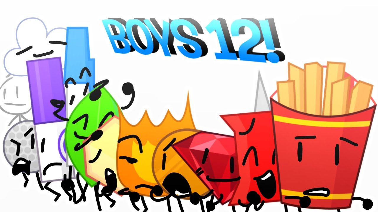 BOYS 12!! - BFDI - YouTube