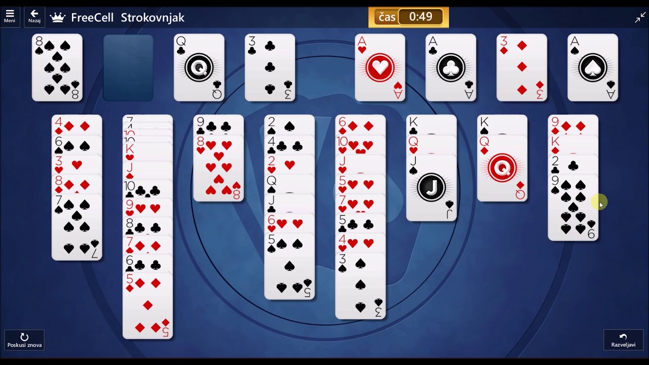 Microsoft solitaire collection freecell expert january 11 2018 solution ...
