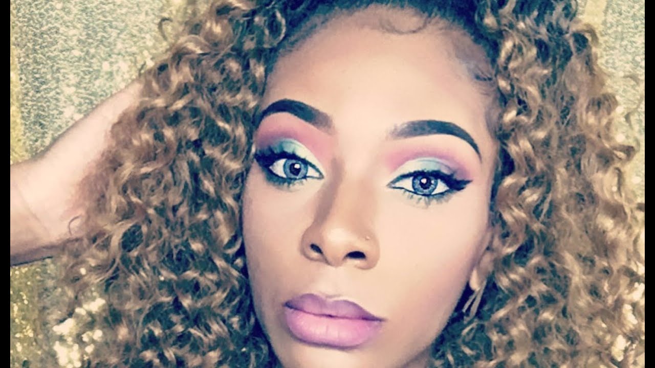 Easy Cut Crease MakeUp Tutorial | Iyla on the beat - YouTube