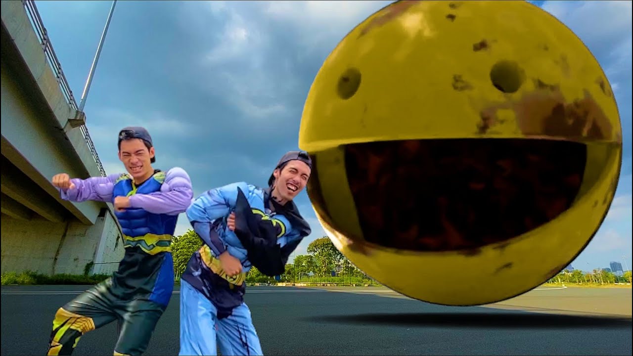 Pacman Transformation vs All Superheroes Batman and Thanos - HULKIRINO ...