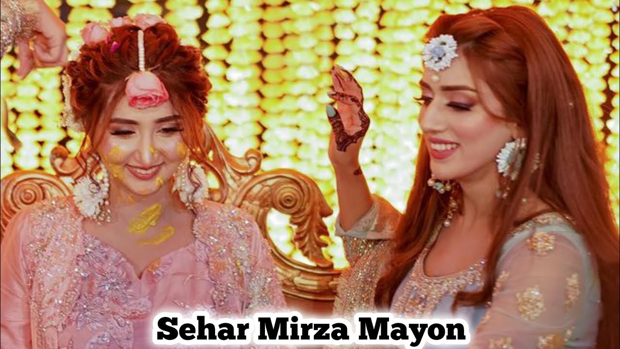 Sehar Mirza Mayon || Jannat Mirza , Alishba Anjum , Sehar Hayat ...