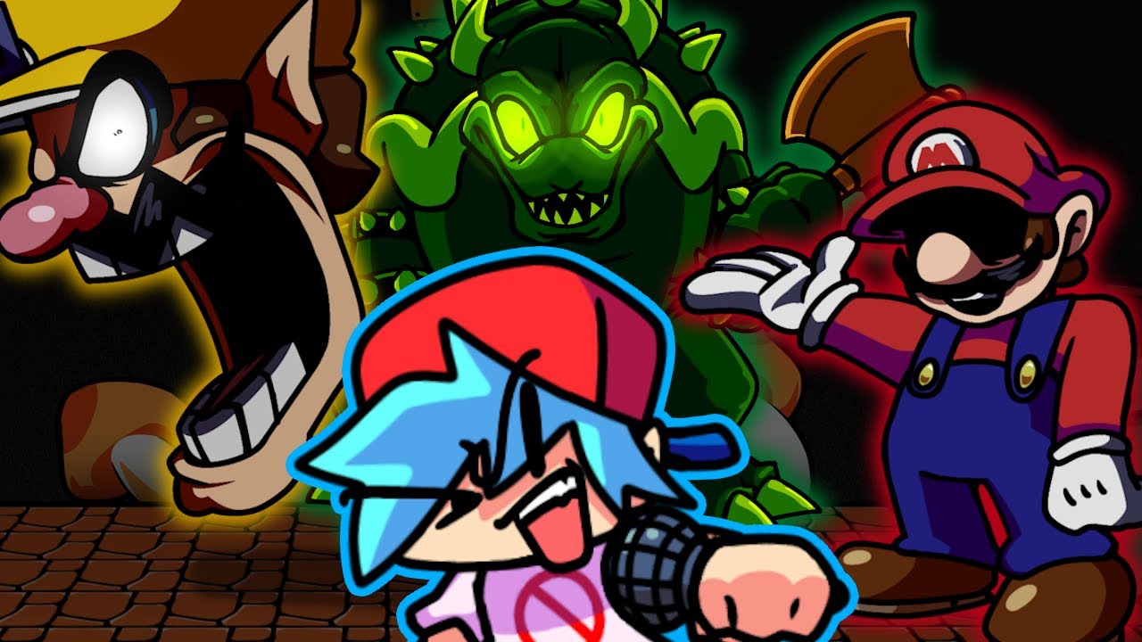 [FNF] Mario's Evil Rumors Finaly V1 UPDATE - YouTube