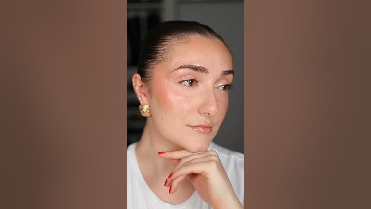 GRWM | a simple, glowy makeup tutorial #grwm #makeuptutorial - YouTube