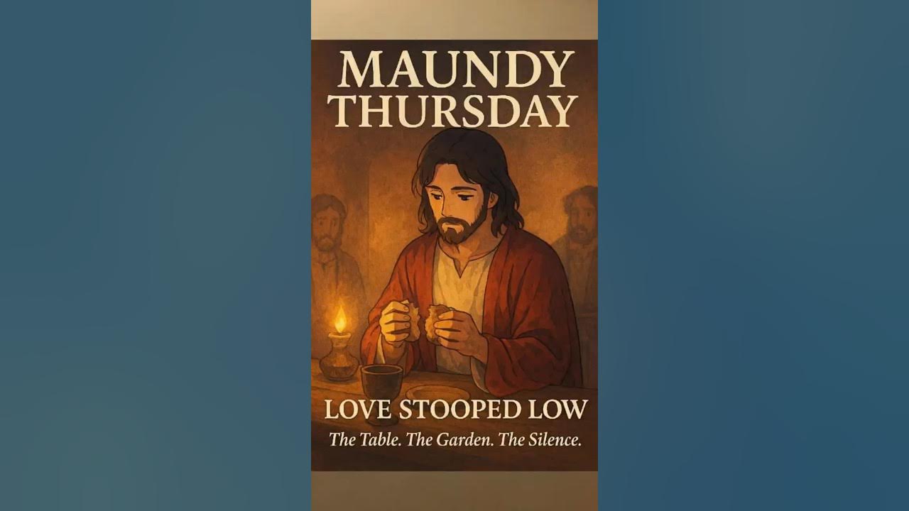 HOLY WEEK - Maundy Thursday | The Last Supper and Gethsemane - YouTube