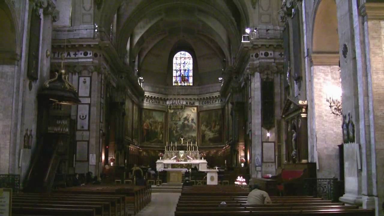 Notre-Dame-des-Victoires Paris I - YouTube