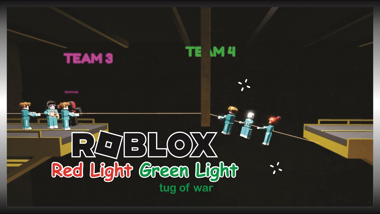 Roblox Red Light Green Light | TUG OF WAR - YouTube