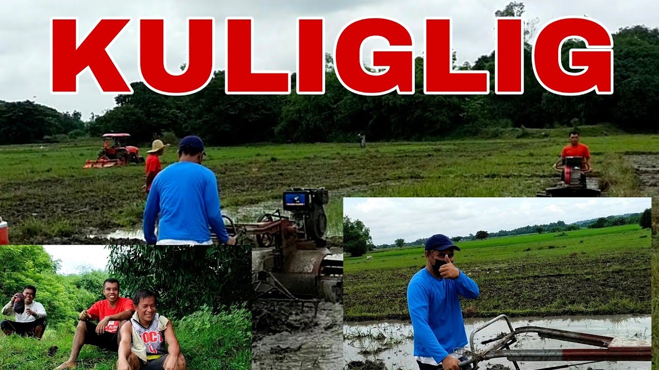 KULIGLIG, SOIL CULTIVATION FOR RICE PLANTING/hand TRACTOR/firstimer ...
