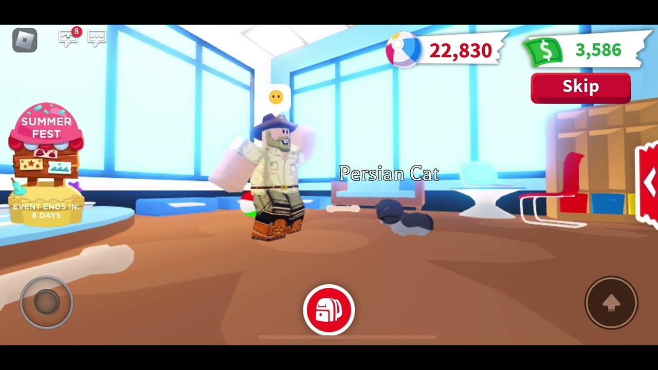 All of the Persian cats tricks in Adopt Me | Roblox - YouTube