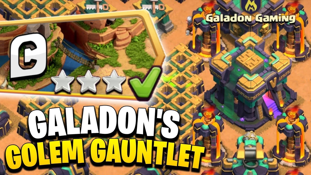 How To 3 Star Galadon Challenge | Easily 3 Star Galadon's Golem ...