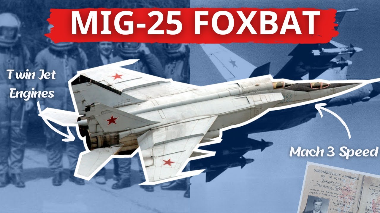 The Fastest Interceptor In History | MIG-25 FOXBAT - YouTube