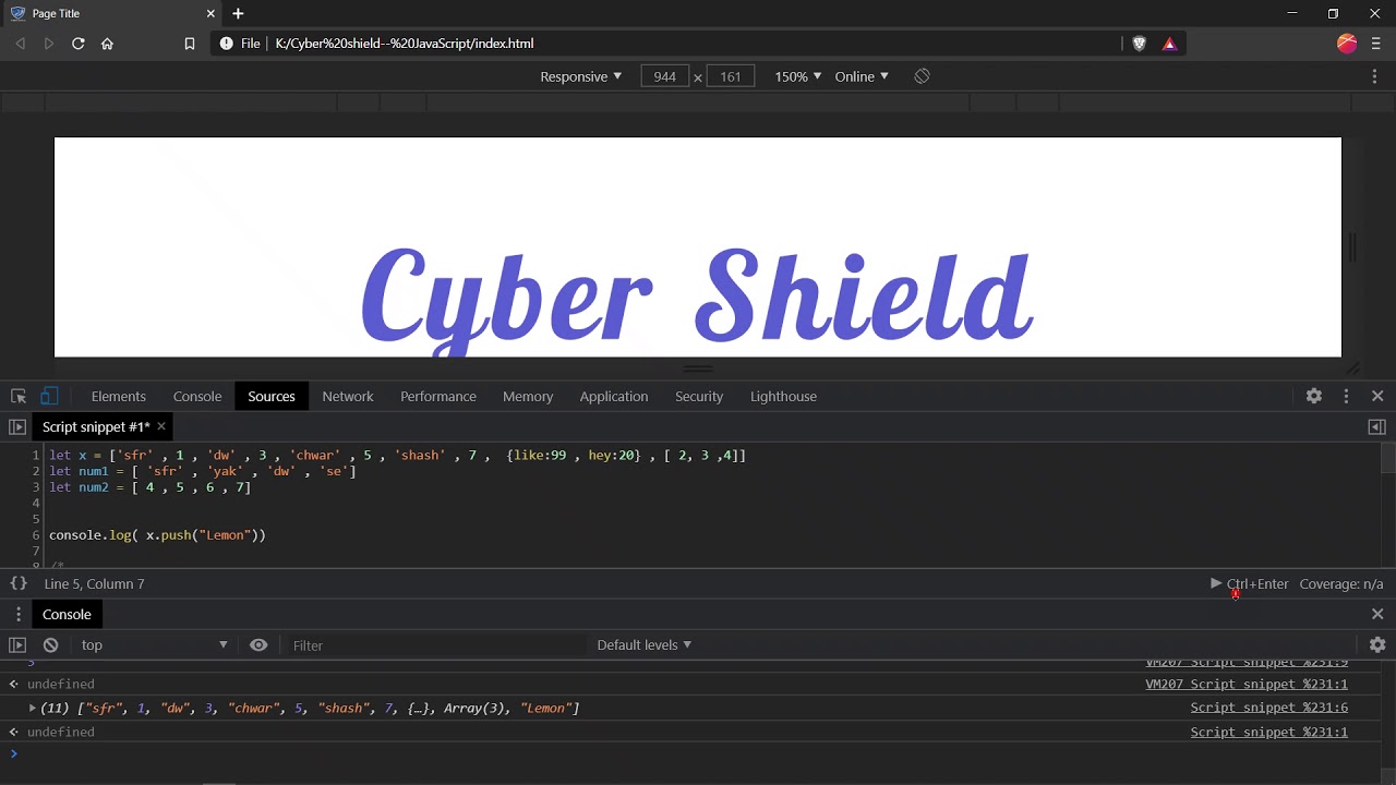 Javascript Kurdish Tutorial 6 Youtube