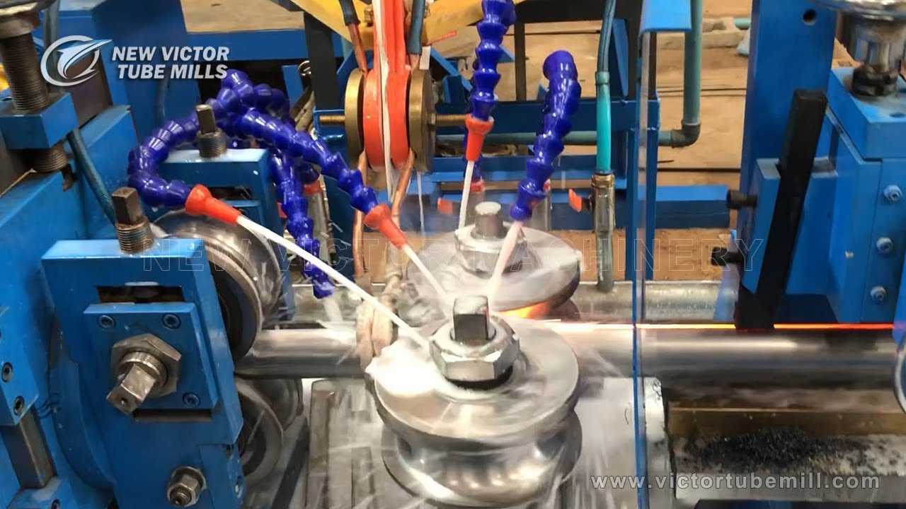 Roller quick change type high strength steel automobile tube machine ...