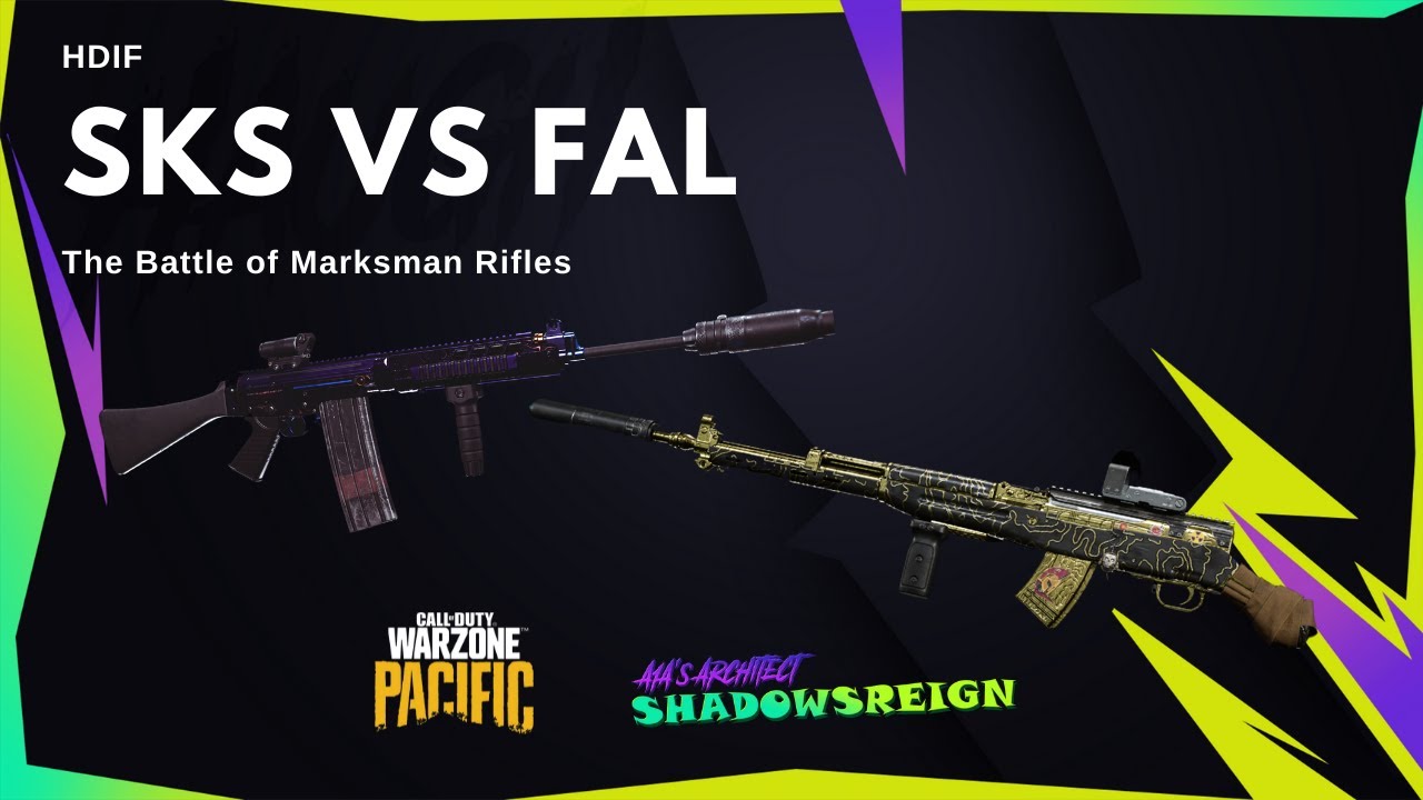 SKS Vs FAL Semi Automatic, Semi Good Video About The Single Fire ...