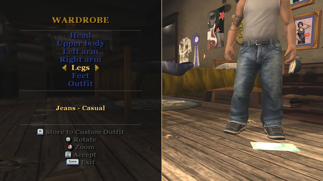 Bully Mod - Jeans Casual Cutscene Model Recreation Mod - YouTube