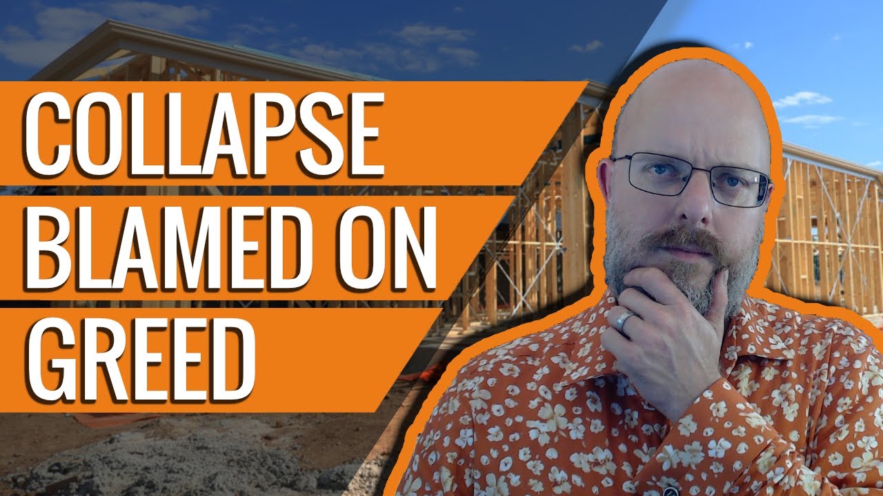 Construction collapse blamed on massive greed - YouTube